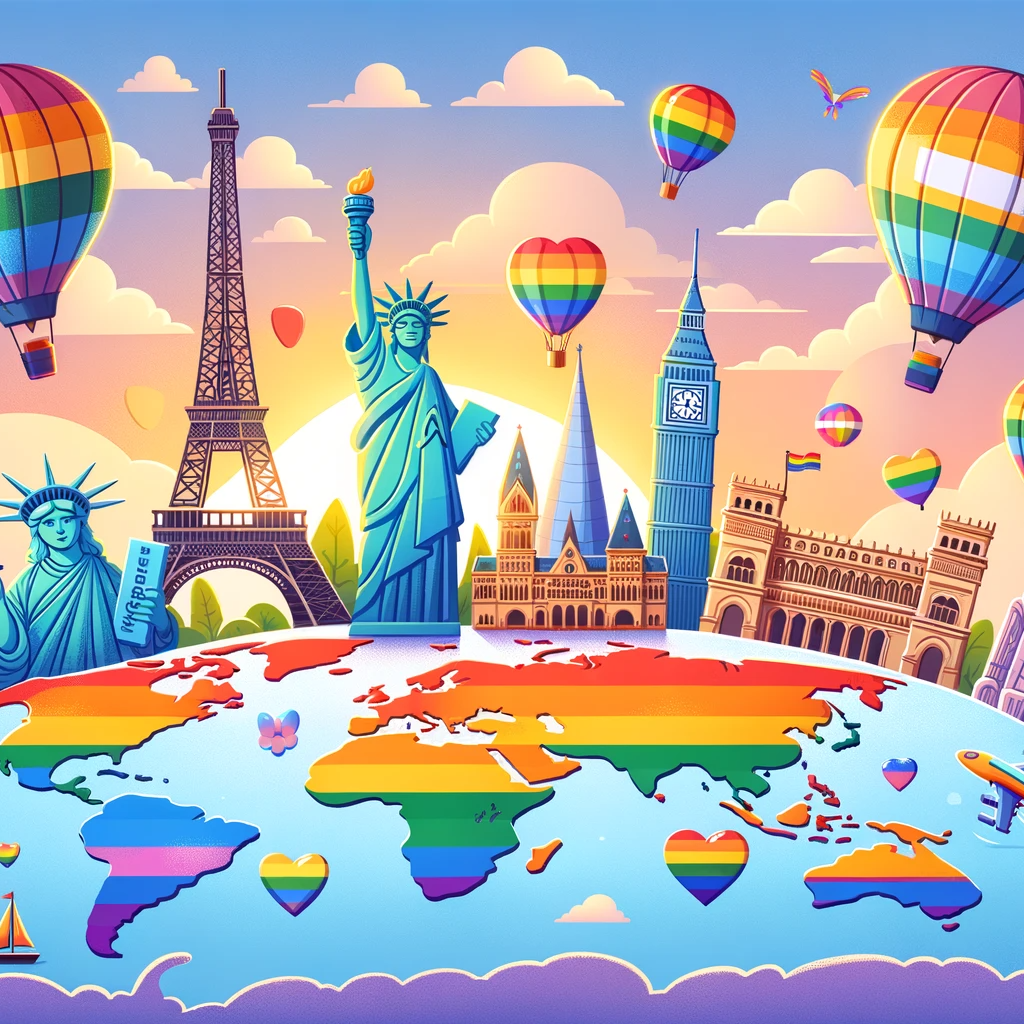 Jet, Set, Queer! Your Guide to LGBTQ+ Travel – Outer Peace Gear