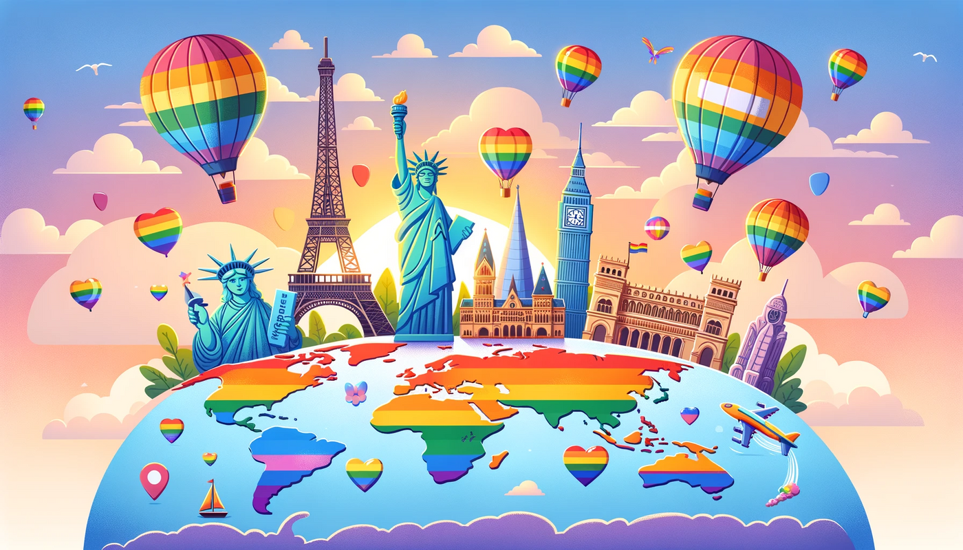 Jet, Set, Queer! Your Guide to LGBTQ+ Travel – Outer Peace Gear