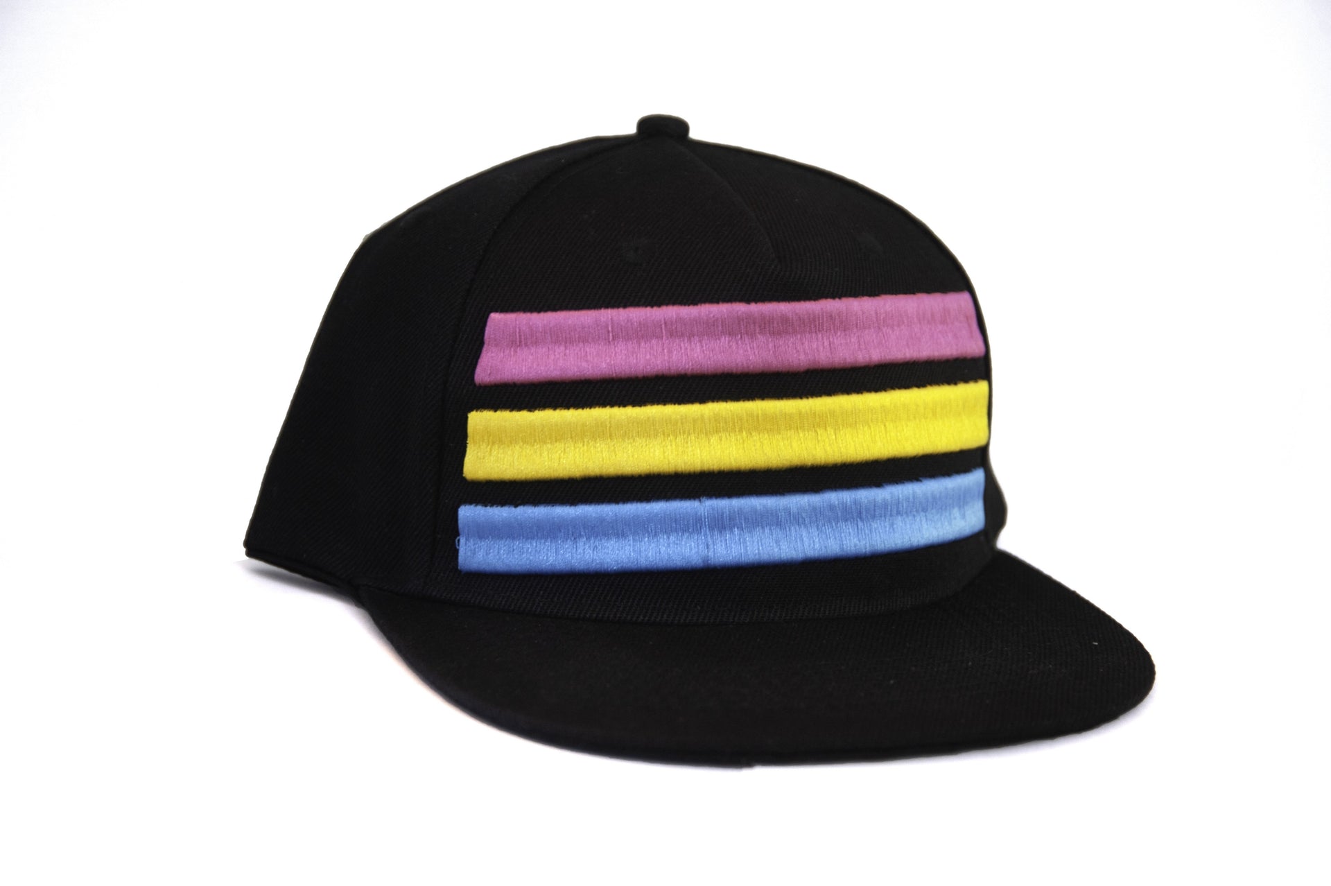 Pansexual Pride Snap-back Flat Brim Cap – Outer Peace Gear